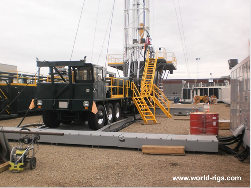 New 540hp Mobile Drilling / Heavy Workover Rig for Sale, Land Rigs for Sale, World-rigs.com